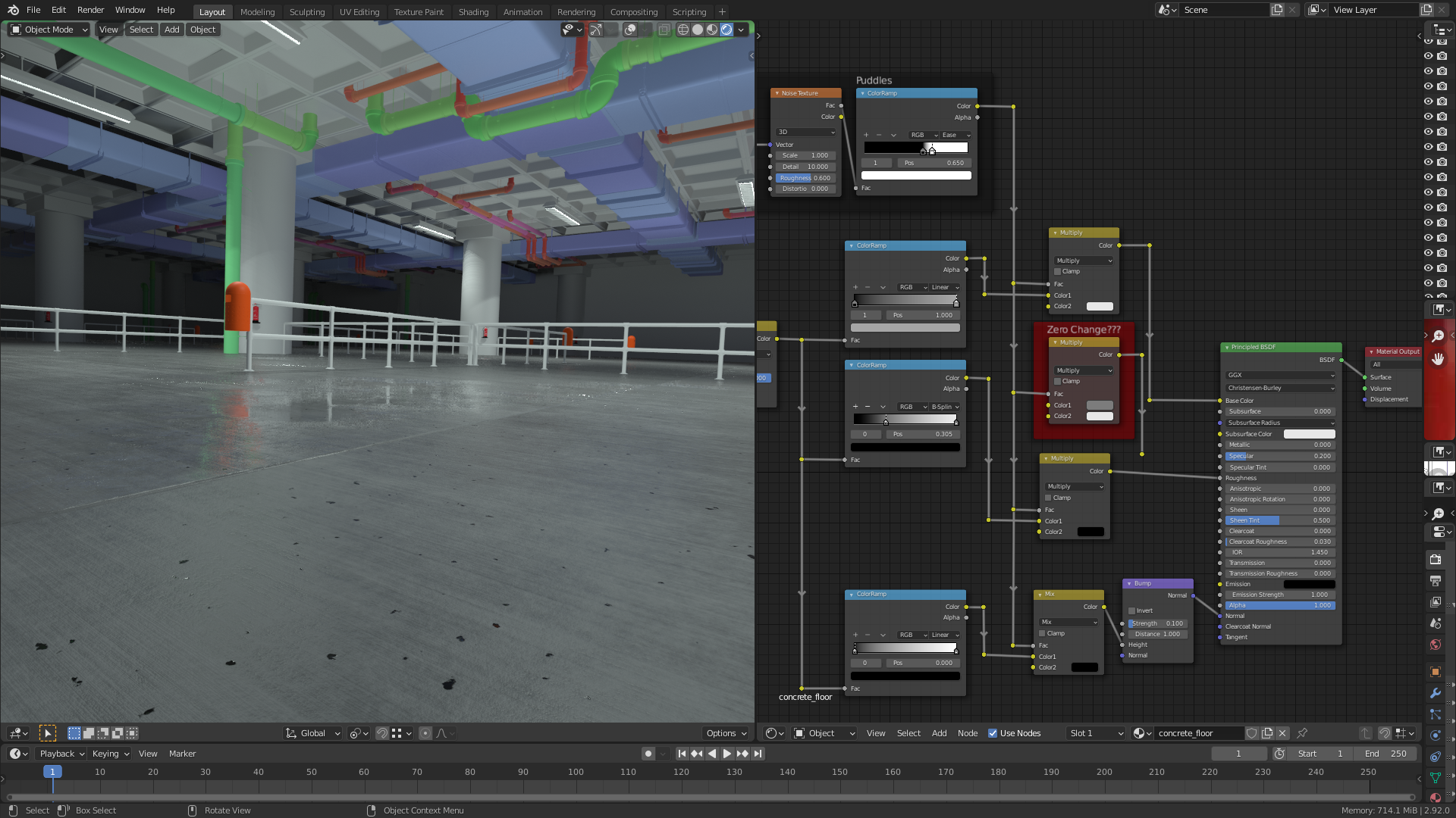Realistic Industrial Environments Course Principled Bsdf Node S Specular Socket Input