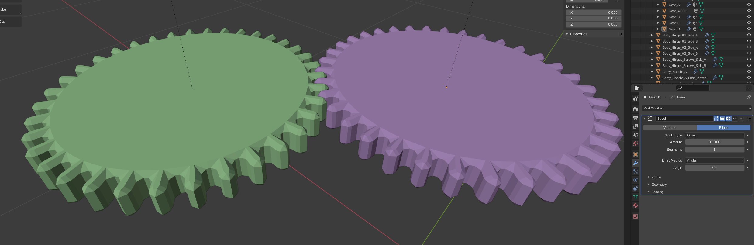Bevel modifier issue. - CG Cookie