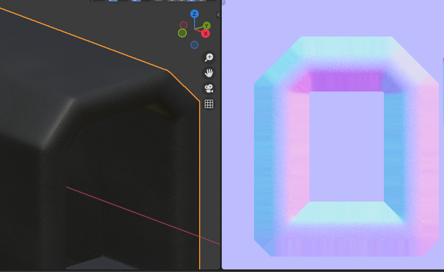 Normal Map baking issue with bump details - CG Cookie