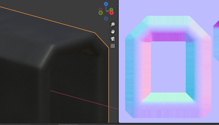 Normal Map baking issue with bump details - CG Cookie