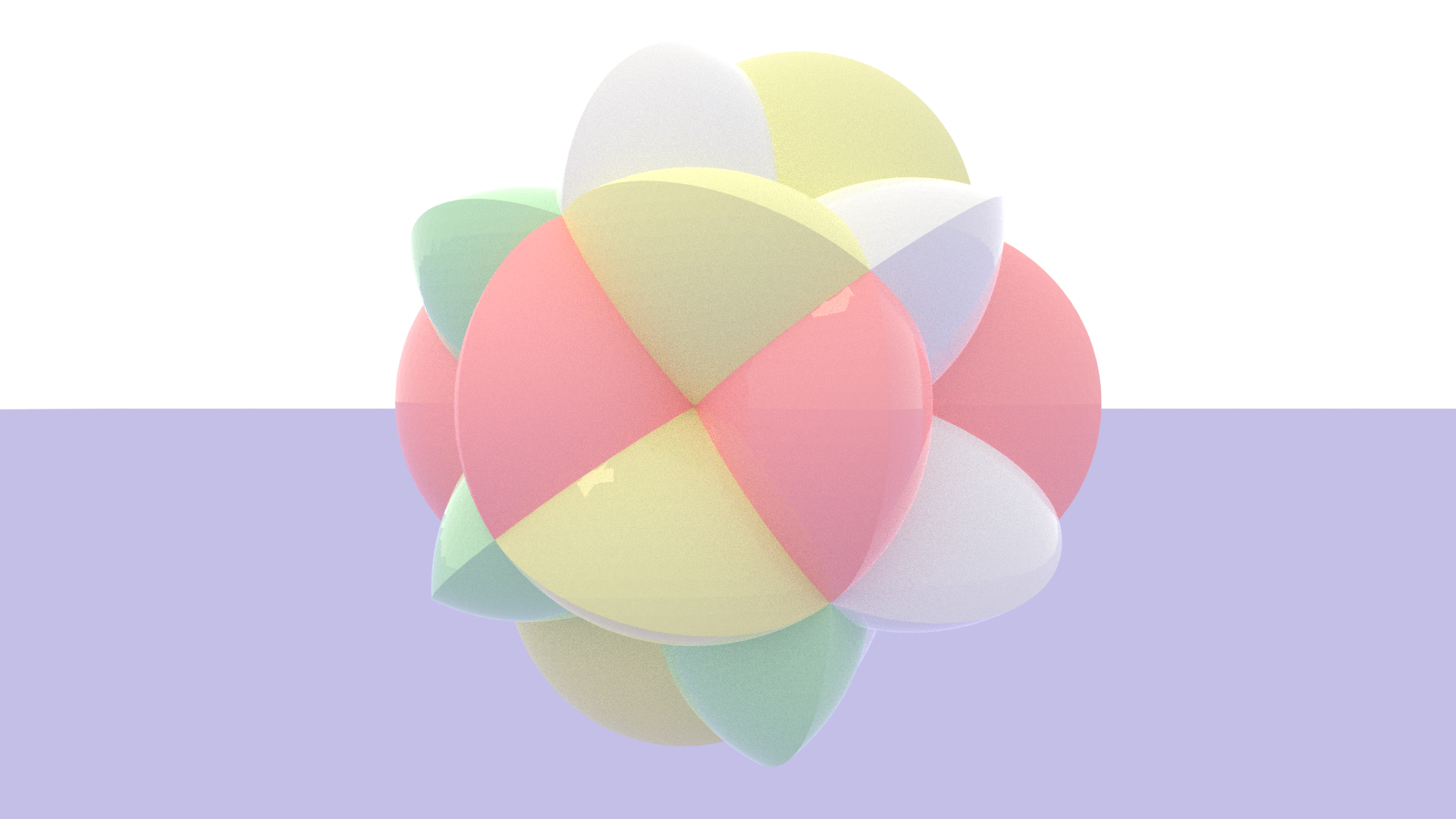 how to "peel off" the outer surface of more than two intersecting ...