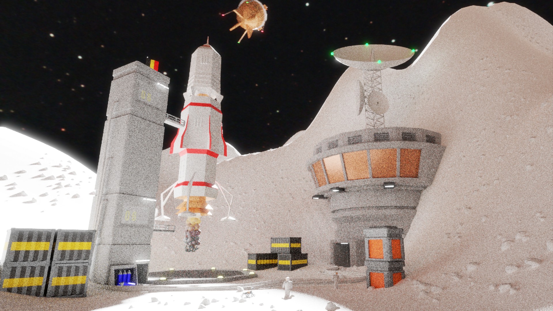 Space Station Challenge 2021 WIP - Moonlander - CG Cookie