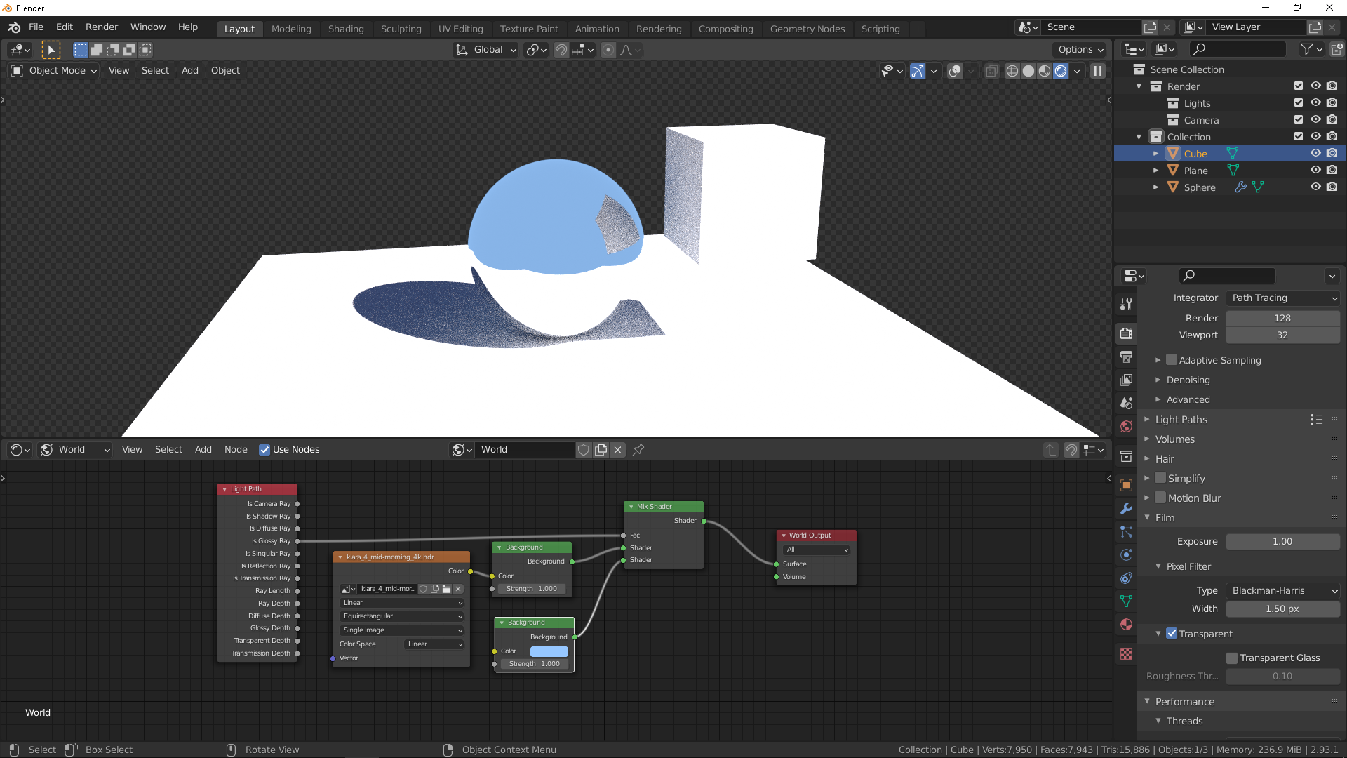 Question About The Light Path Node And Reflection Cg Cookie 3899