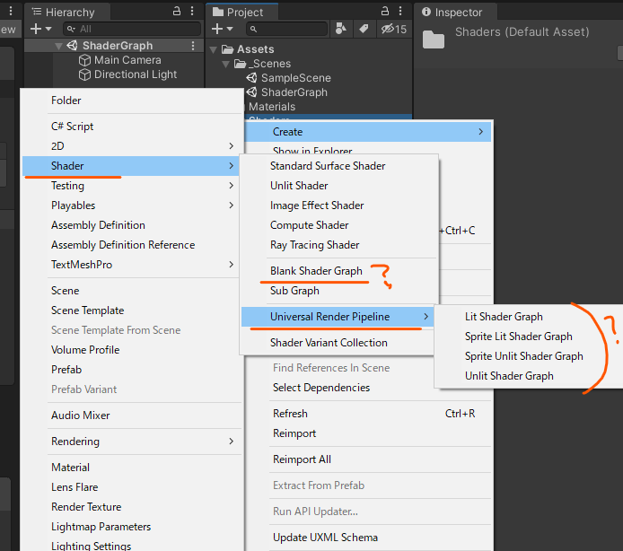 Which One Do We Have To Use For This Lesson With New Version Graph Shader Cg Cookie