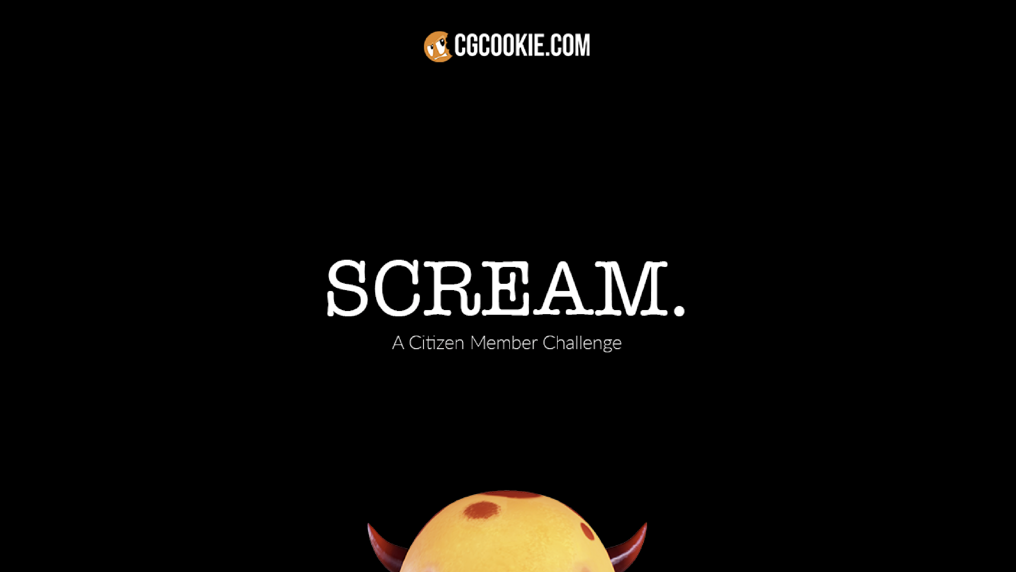 CG Cookie Community Halloween Challenge - CG Cookie