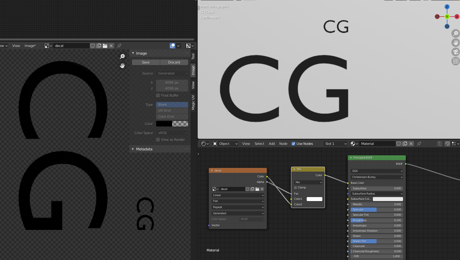 Normal map stamp pixelation - CG Cookie