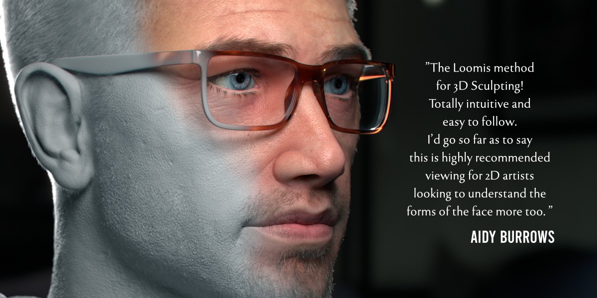 Intro to Sculpting the Human Head - CG Cookie