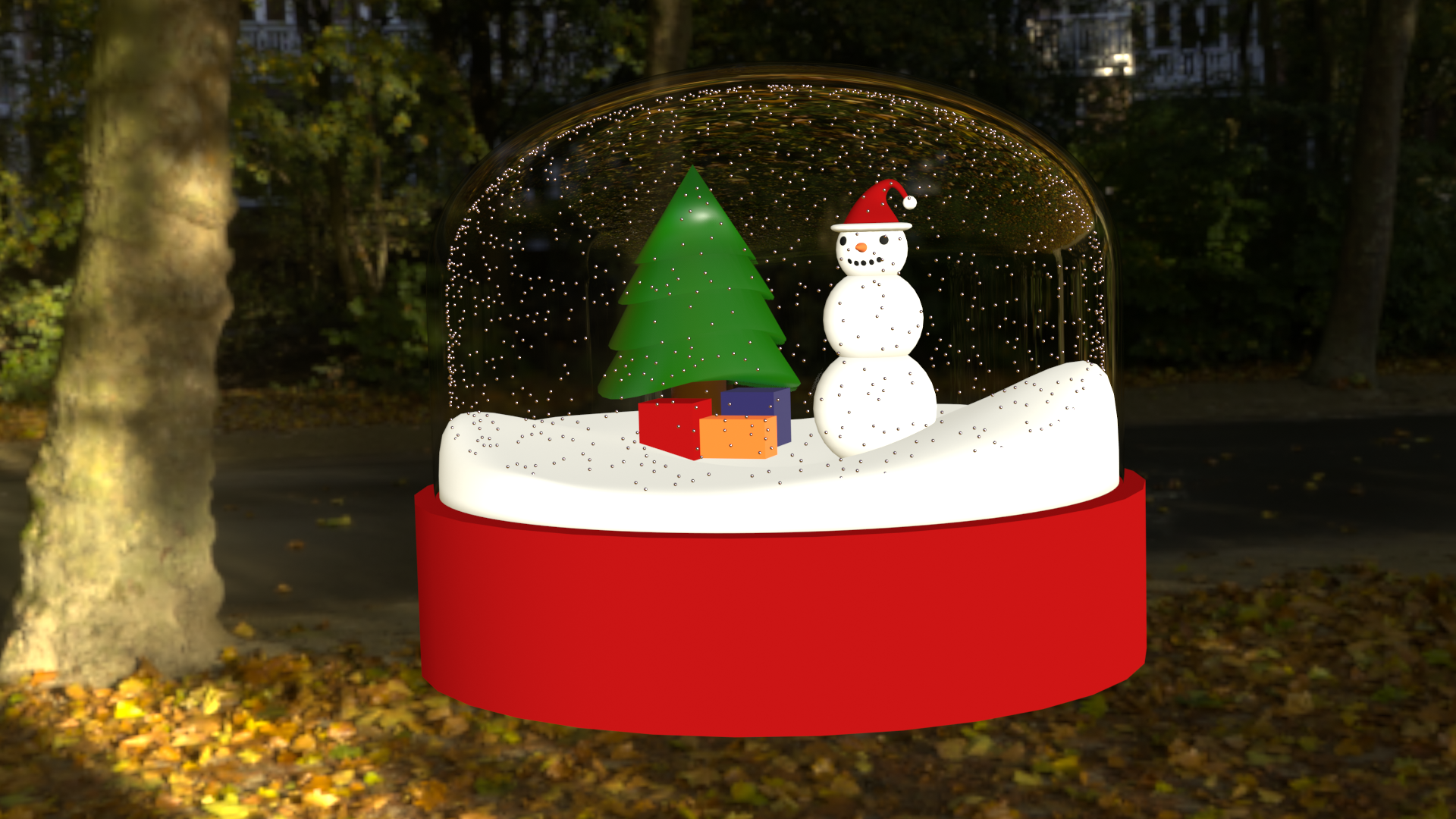GIF(t) Challenge Part 1 (Christmas)- SnowGlobe-WIP - CG Cookie