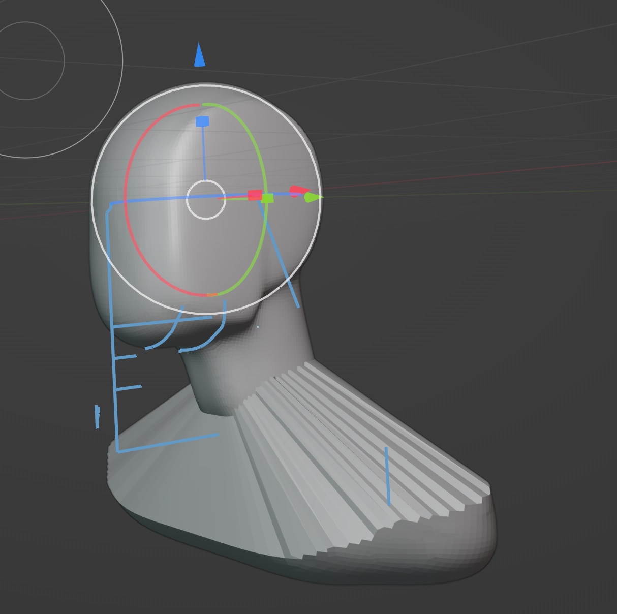 Transform gizmo makes inverted cone shape - CG Cookie