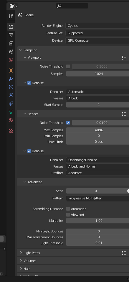 About the sampling tab - CG Cookie