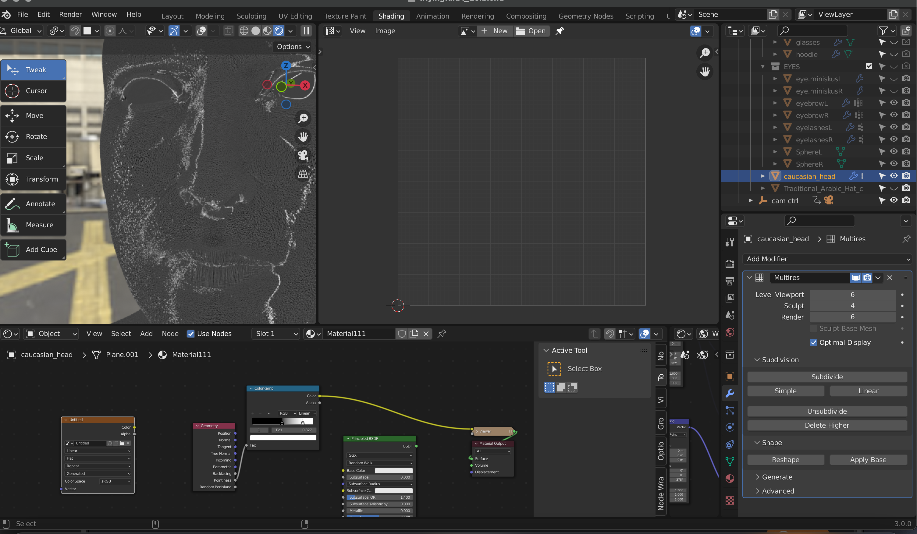 HELP with strange white spots - CG Cookie