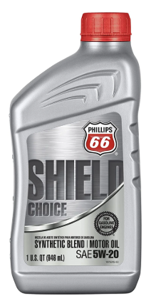 Phillips 66 Shield Choice 5W-20 1-Quart, Case of 12