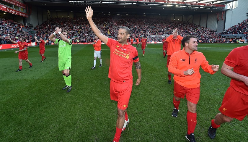 Phil Babb's Signed Match-Worn LFC Legend Shirt - CharityStars
