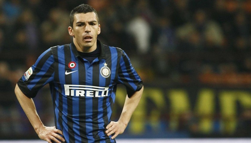 Lucio Official Inter Signed Shirt, 2011/12 - CharityStars