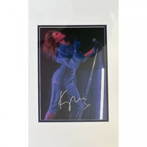 Kylie Minogue Signed Display - CharityStars