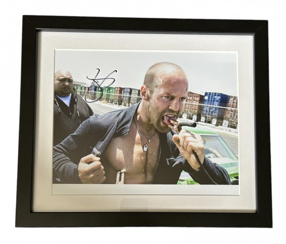 Jason Statham Signed and Framed Photograph - CharityStars