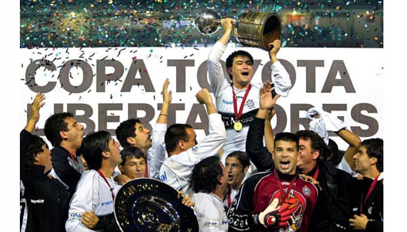 Masi's Club Olimpia Match Shirt, 2003 - CharityStars