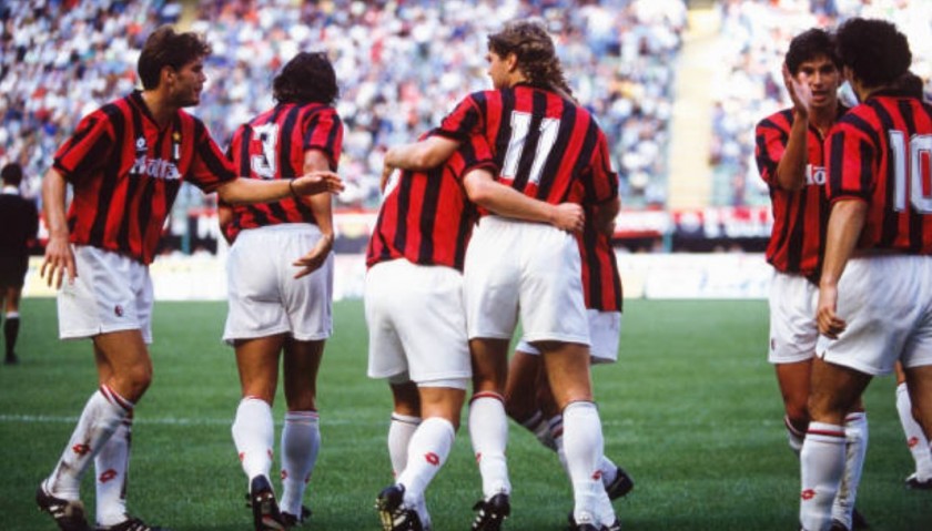 Official AC Milan Shirt, 1993/94 - CharityStars