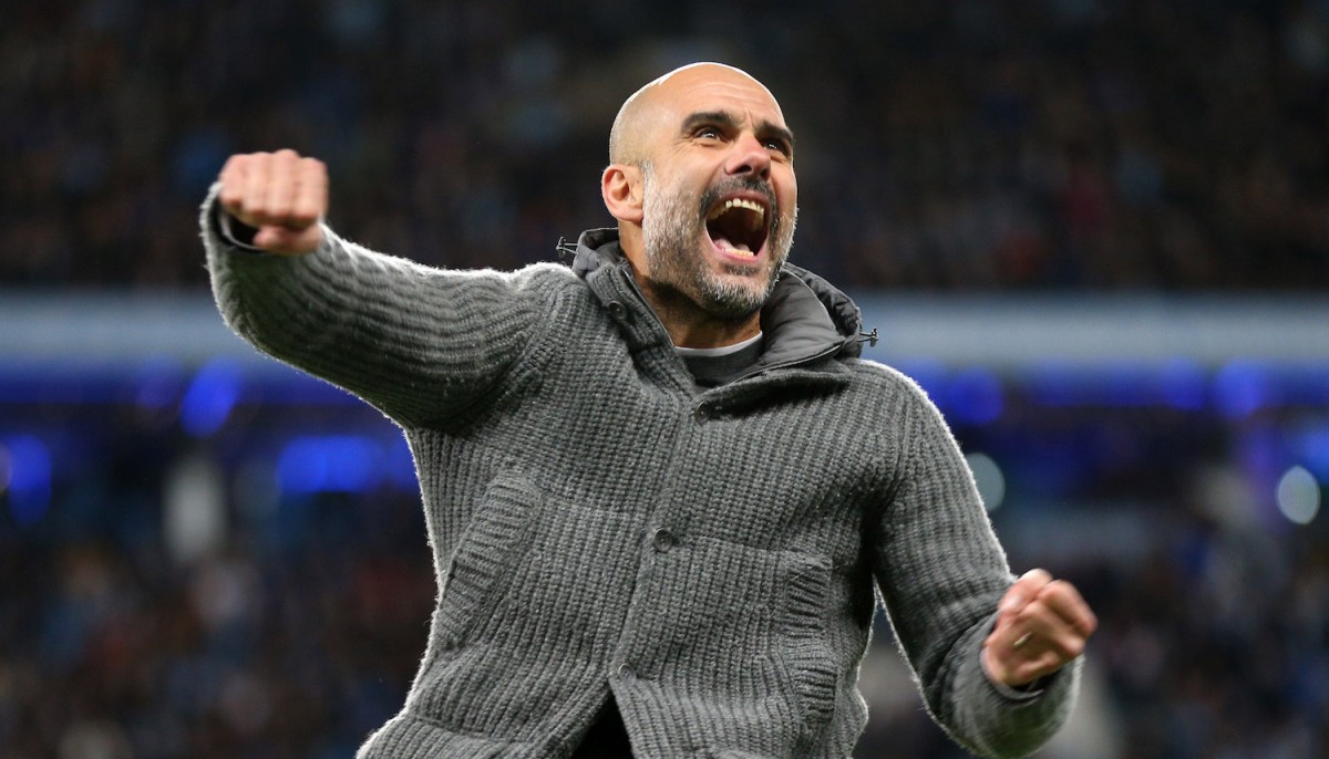 Receive Pep Guardiola's Iconic Hooded Cardigan - CharityStars