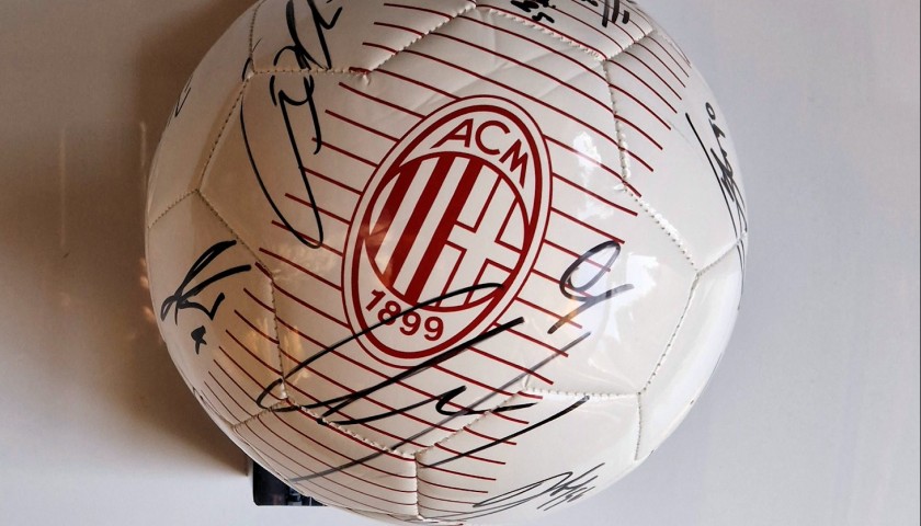 AC Milan Signed Ball - CharityStars