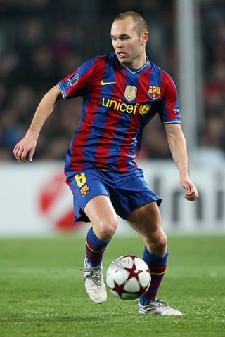 Maglia gara Iniesta Barcellona, UCL 2009/10 - CharityStars