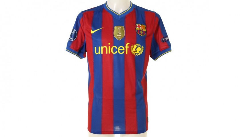 Maglia gara Iniesta Barcellona, UCL 2009/10 - CharityStars