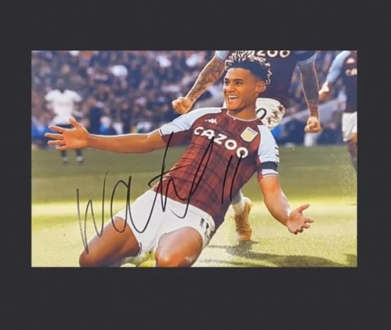 Ollie Watkins' Aston Villa Signed Picture - CharityStars