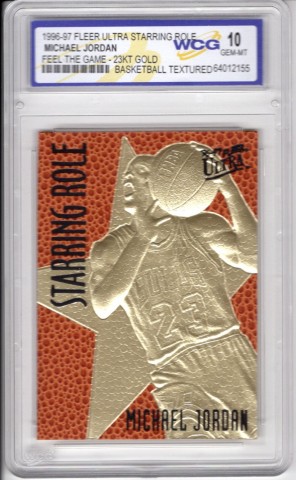 Michael Jordan Limited Edition Gold Card 1996/97 - CharityStars