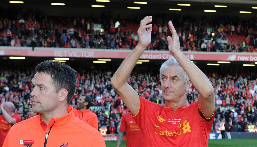 Ian Rush's Signed Match-Worn LFC Legend Shirt - CharityStars