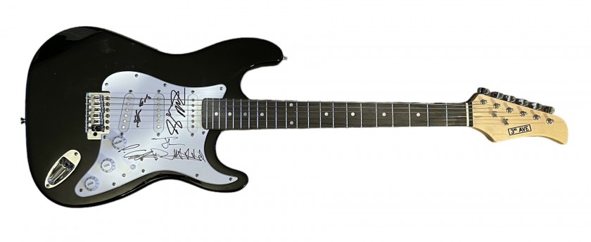 Sex Pistols Signed Electric Guitar Charitystars