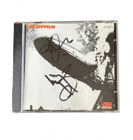 Led Zeppelin Signed Led Zeppelin I CD - CharityStars
