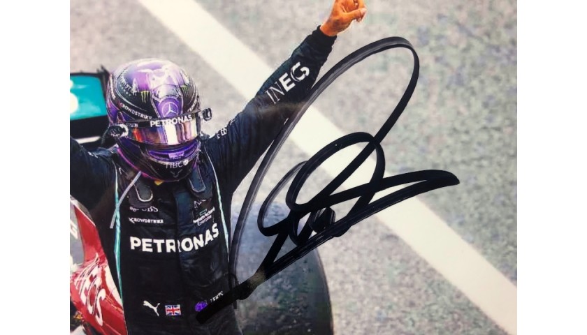 Lewis Hamilton Signed Photograph - CharityStars