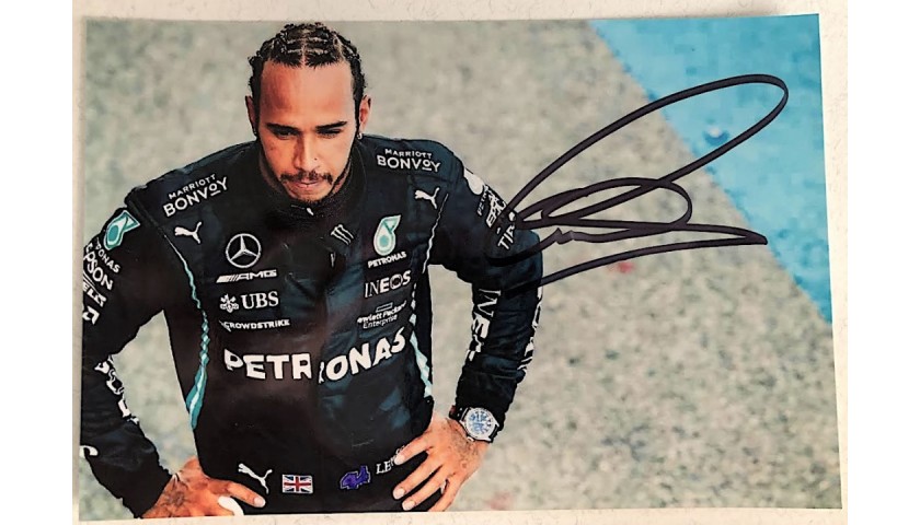 Lewis Hamilton Signed Photograph - CharityStars