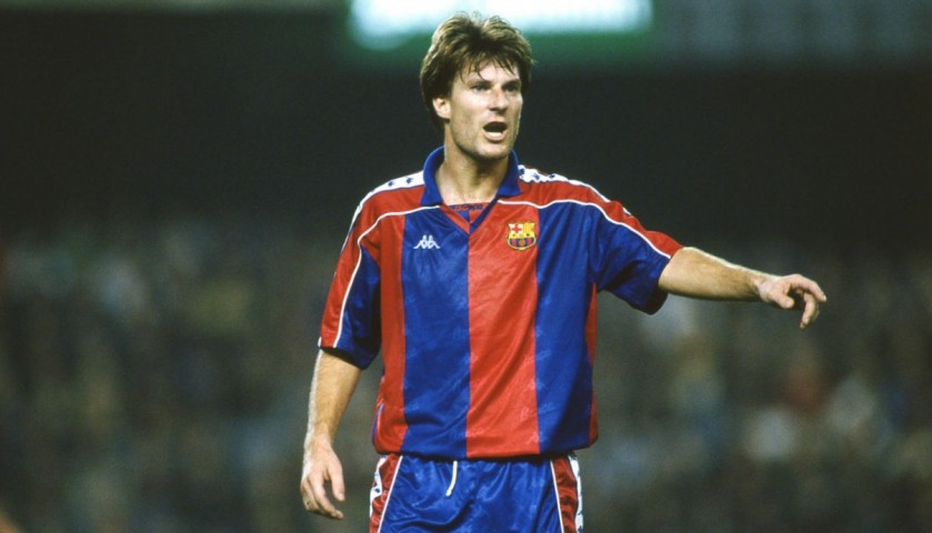 Laudrup Official Barcelona Signed Shirt, 1992/93 - CharityStars
