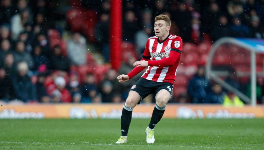 Maglia "Poppy" Macleod Brentford indossata in partita - Autografata ...