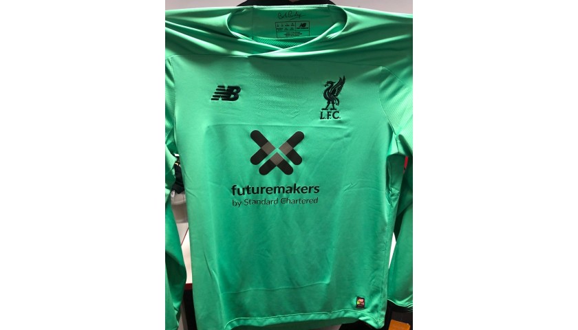 Alisson's Worn and Signed Limited Edition 19/20 Liverpool FC Shirt ...