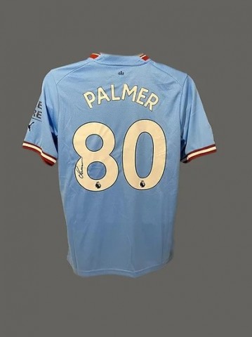 Cole Palmer's Manchester City 2022/23 Signed Shirt - CharityStars