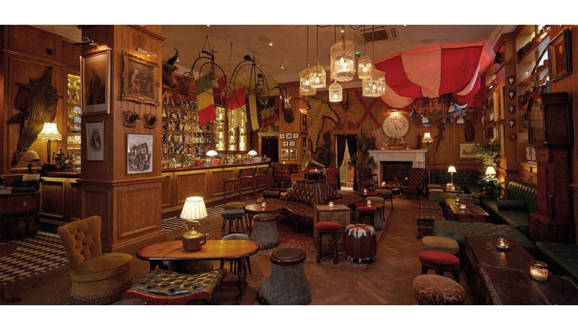 Cocktails at Mr Fogg’s Society of Exploration and Dinner at Bunga Bunga ...