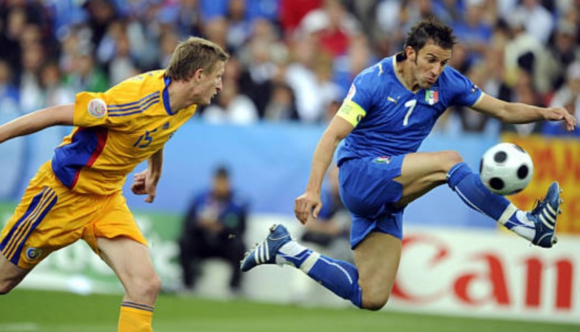 Maglia gara Del Piero Italia, 2008 - CharityStars