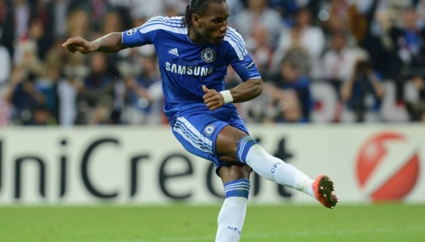 Maglia Didier Drogba Chelsea UEFA Champions League, 2011/12 ...