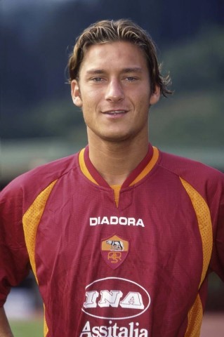 Totti Official Roma Shirt, 1997/98 - CharityStars