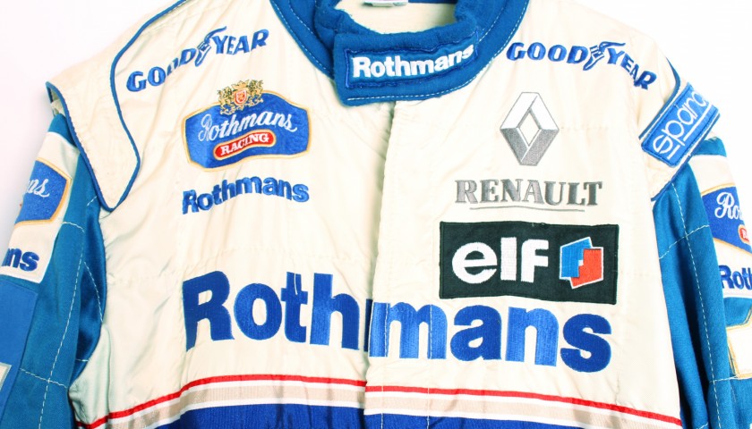 Damon Hill's used Overalls from his Championship-winning 1996 Season ...