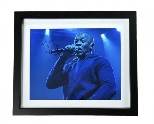 Dr. Dre Signed and Framed Photograph - CharityStars