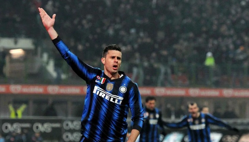 Thiago Motta's Inter Match Shirt, 2010/11 - CharityStars