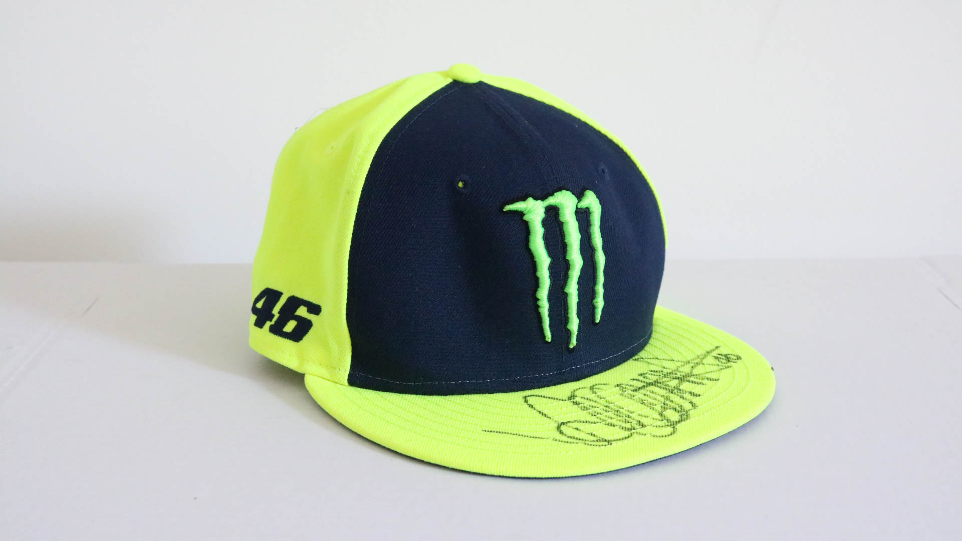 Yamaha Monster Cap - Signed by Valentino Rossi - CharityStars