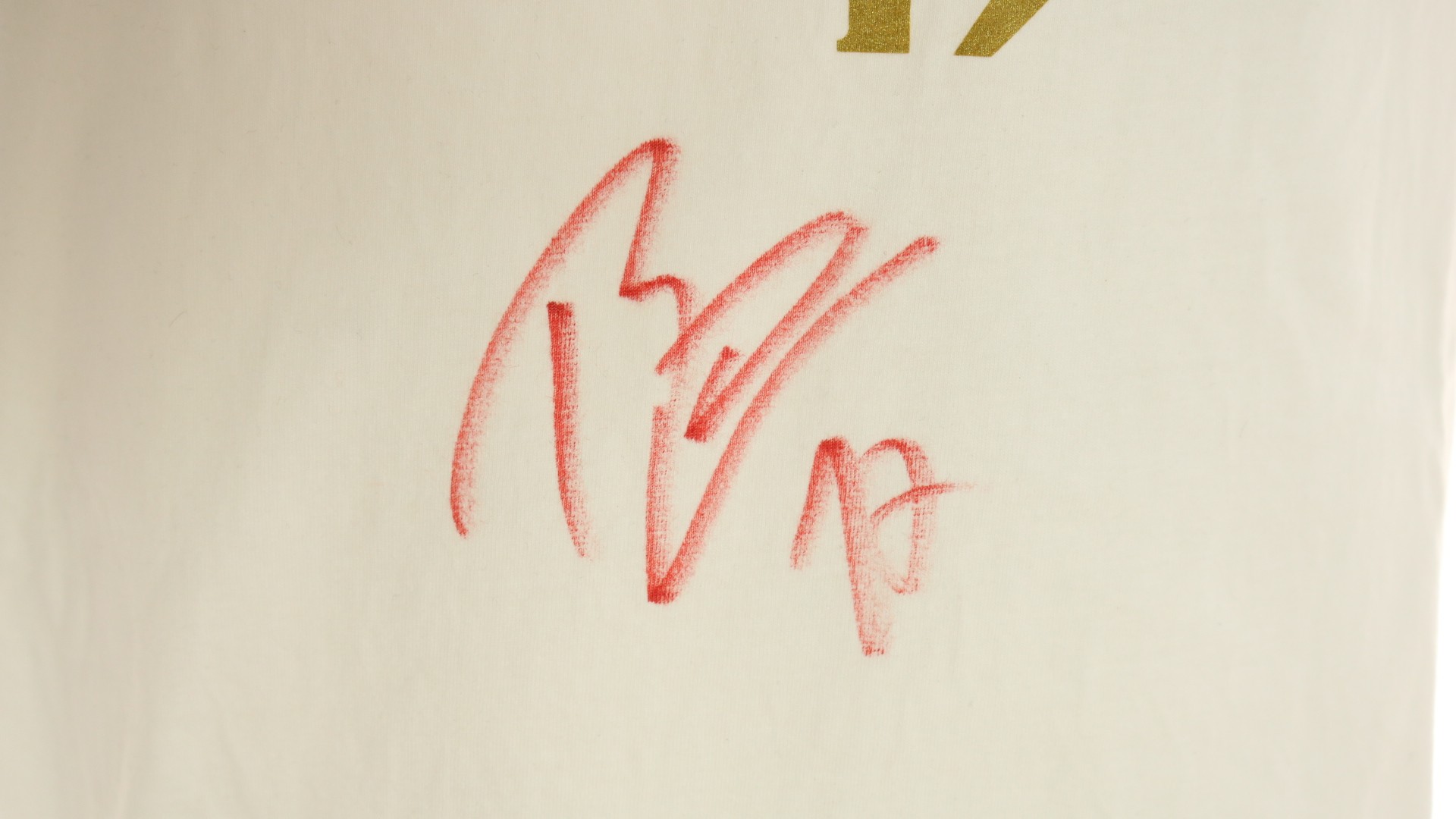 Official "Milan Campioni d'Italia" T-Shirt - Signed by Rafael Leao ...