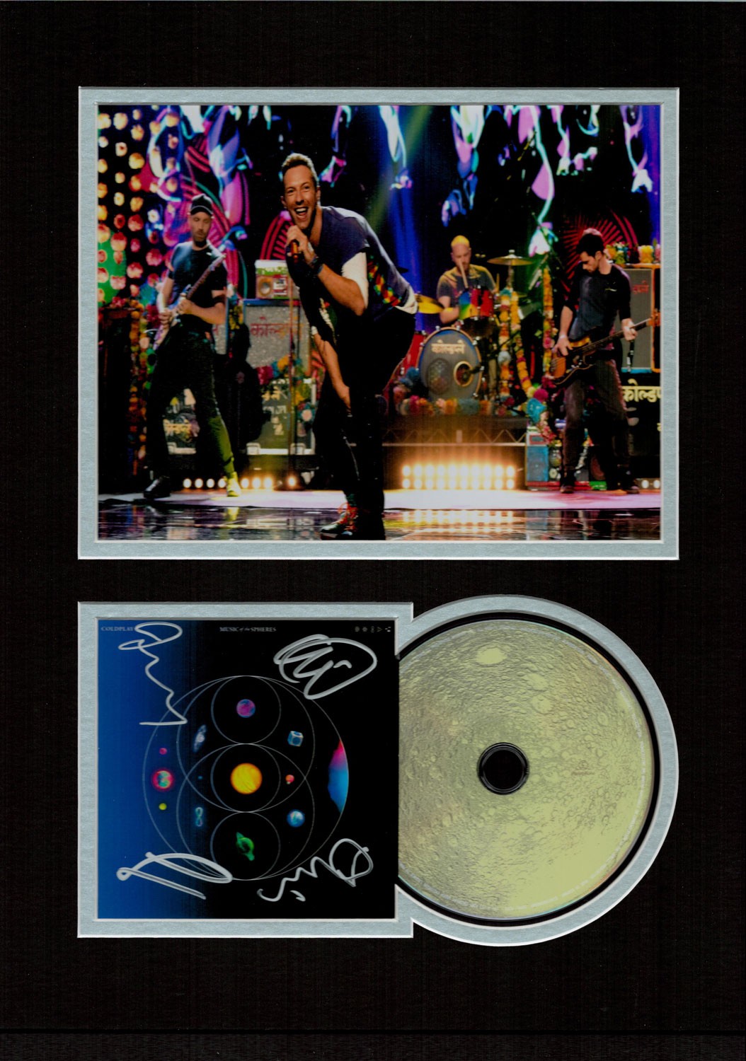 Display CD Coldplay - Autografato - CharityStars