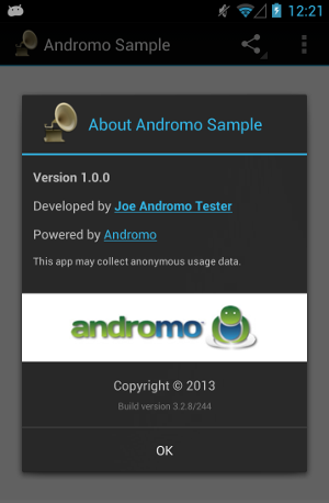Andromo Professional Subscription | Andromo Support