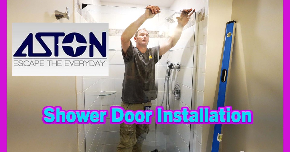 Diy Shower Door Installation
