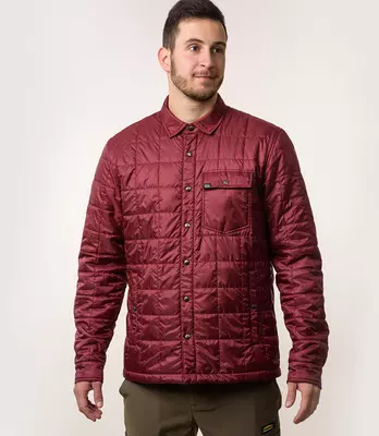 Venturi overshirt - insulated jacket for men - Chlorophylle